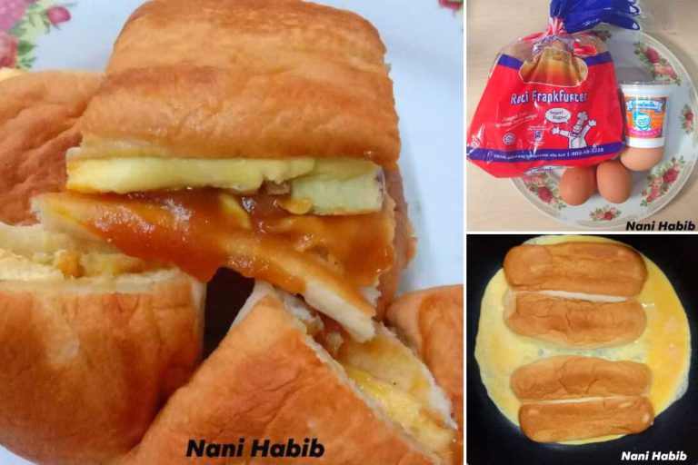 Resipi Roti Hamlet Kaya Sedap, Buat Hanya Guna 4 Bahan