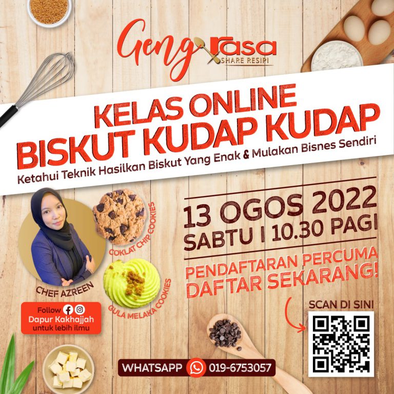 Resipi Roti Hamlet Kaya Sedap, Buat Hanya Guna 4 Bahan