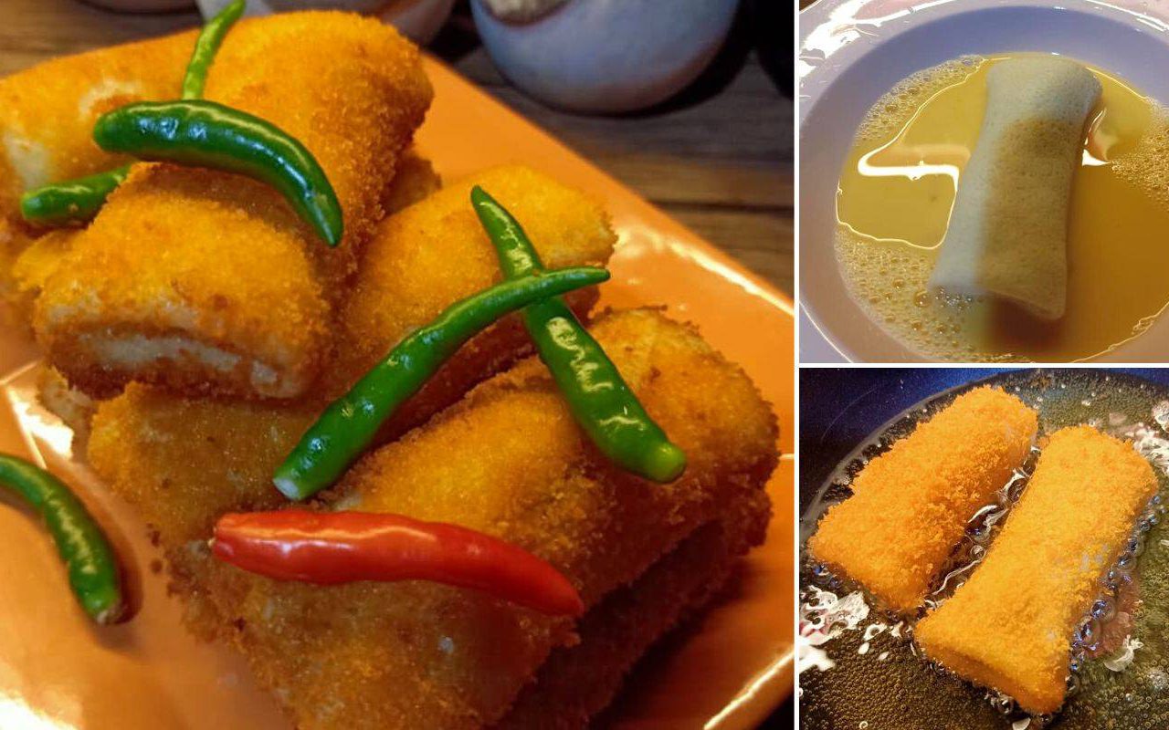 Resipi Risoles Homemade Mudah Guna Inti Kentang & Isi Ayam