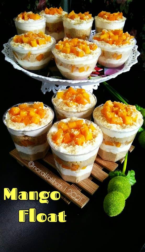 Cara Buat Mango Float Cair Di Mulut & Sedap Ala Aiskrim