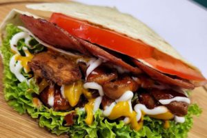 Resipi Grilled Chicken Wrap, Buat Sendiri Sedap & Mengenyangkan!