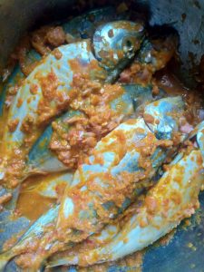 Rasa Pedas Pahit Manja Ikan Gerut Masak Lemak Cili Api Campur Peria