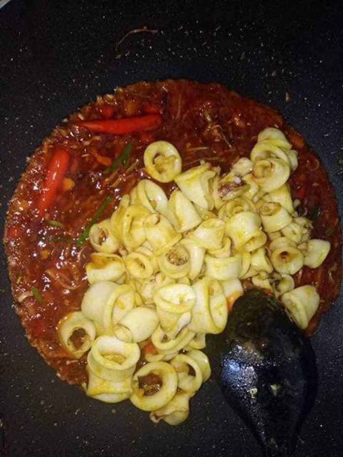 Resipi Paprik Udang Banjir. Sedap & Mudah Masak.