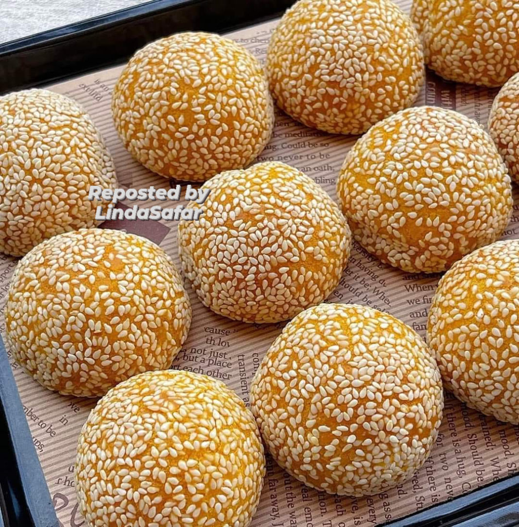 Resipi Kuih Bom Labu Tanpa Minyak, Simple, Garing & Sedap
