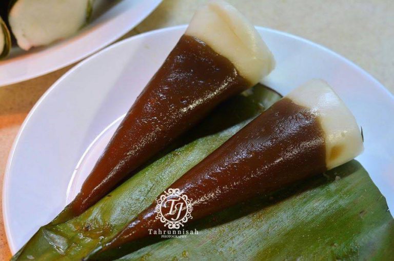 Kuih Orang Lama, Tepung Pasung @ Serunai, Ini Cara Membuatnya