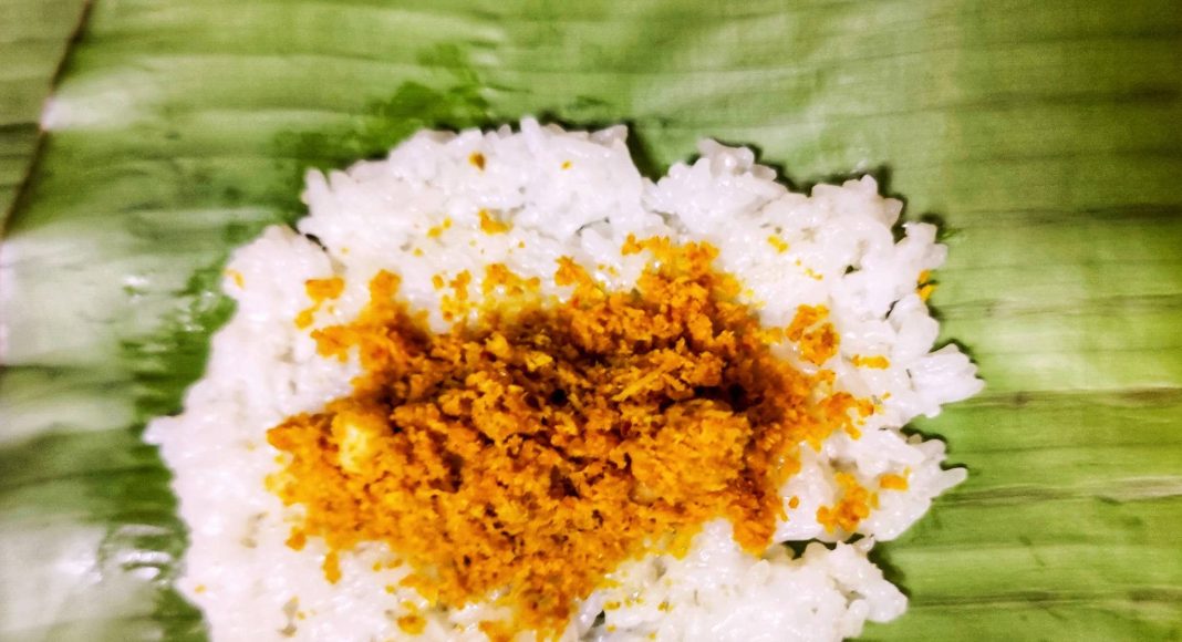 Resipi Pulut Panggang Sambal Ikan Mudah & Terlajak Sedap.