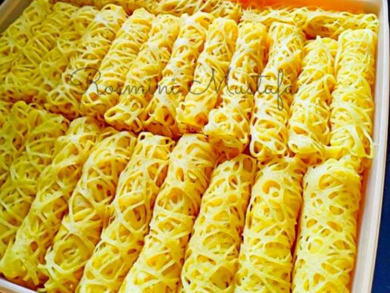 Roti Jala Mudah Buat, Confirm Lembut Sampai Petang & Tak Mudah Basi