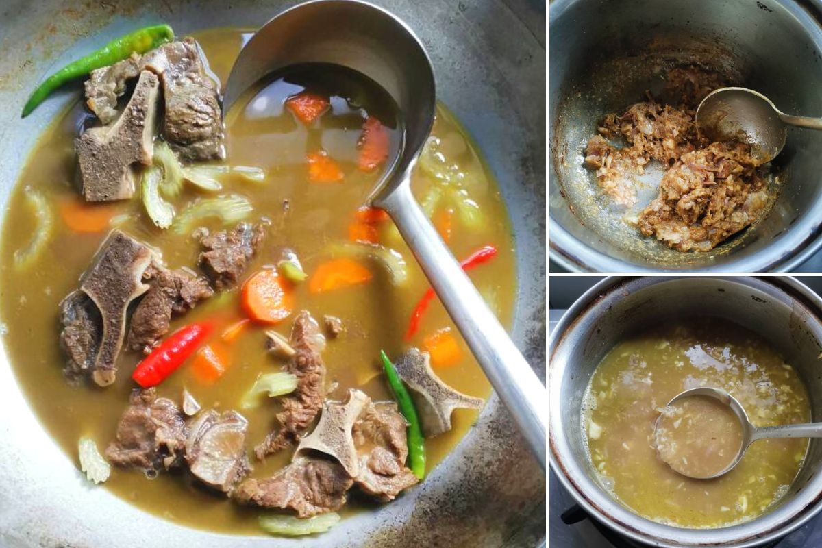 Resipi Sup Tulang Sedap Ala Kedai Tomyam, Begini Cara Masaknya