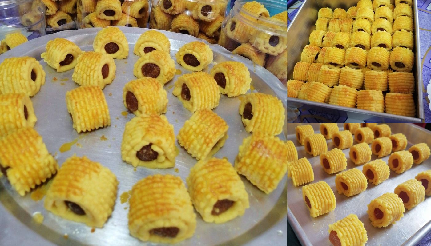 Buat Sendiri Biskut Tart Nenas Guna Minyak Sapi, Memang Sedap!