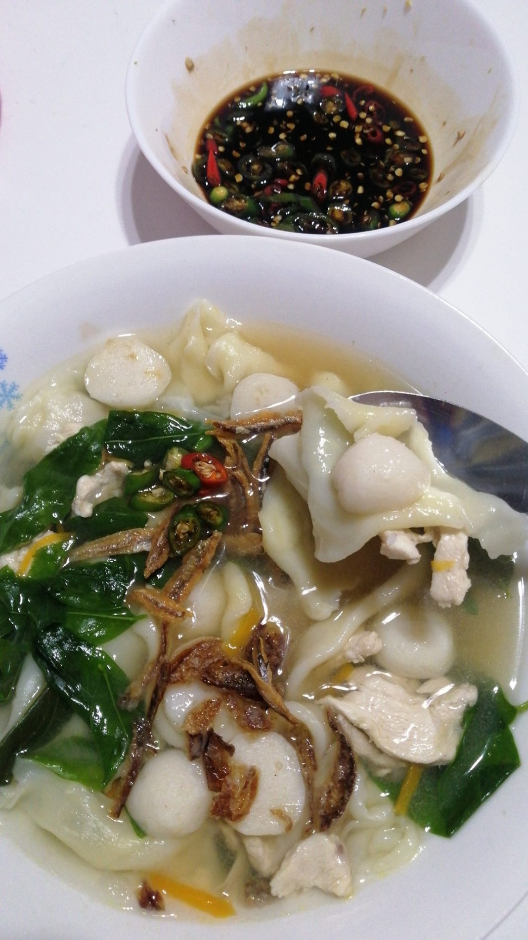 Resipi Pan Mee Homemade Paling Mudah, Rasa Pun Sedap