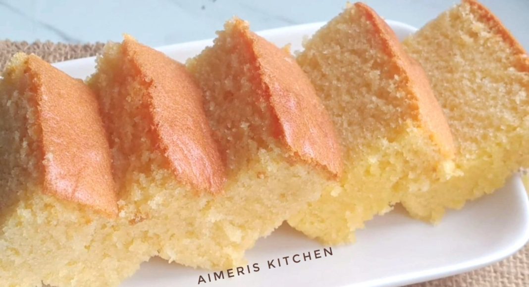 Resipi Kek Marjerin Lemak, Gebu & Moist
