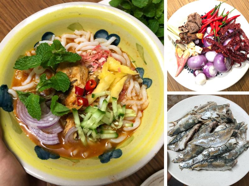 Assam Laksa Ikan Seketul Dalam Kuah, Gerenti Licin Sepinggan