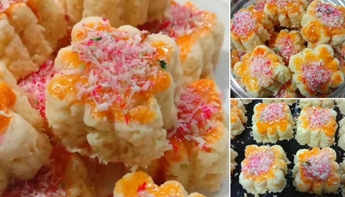 Resipi Biskut Kelapa Legend Guna Sukatan Cawan