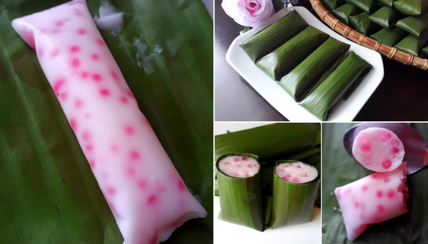 Lepat Sagu Tanpa Tepung Gandum, Tak Perlu Kukus. Mudah & Sedap!