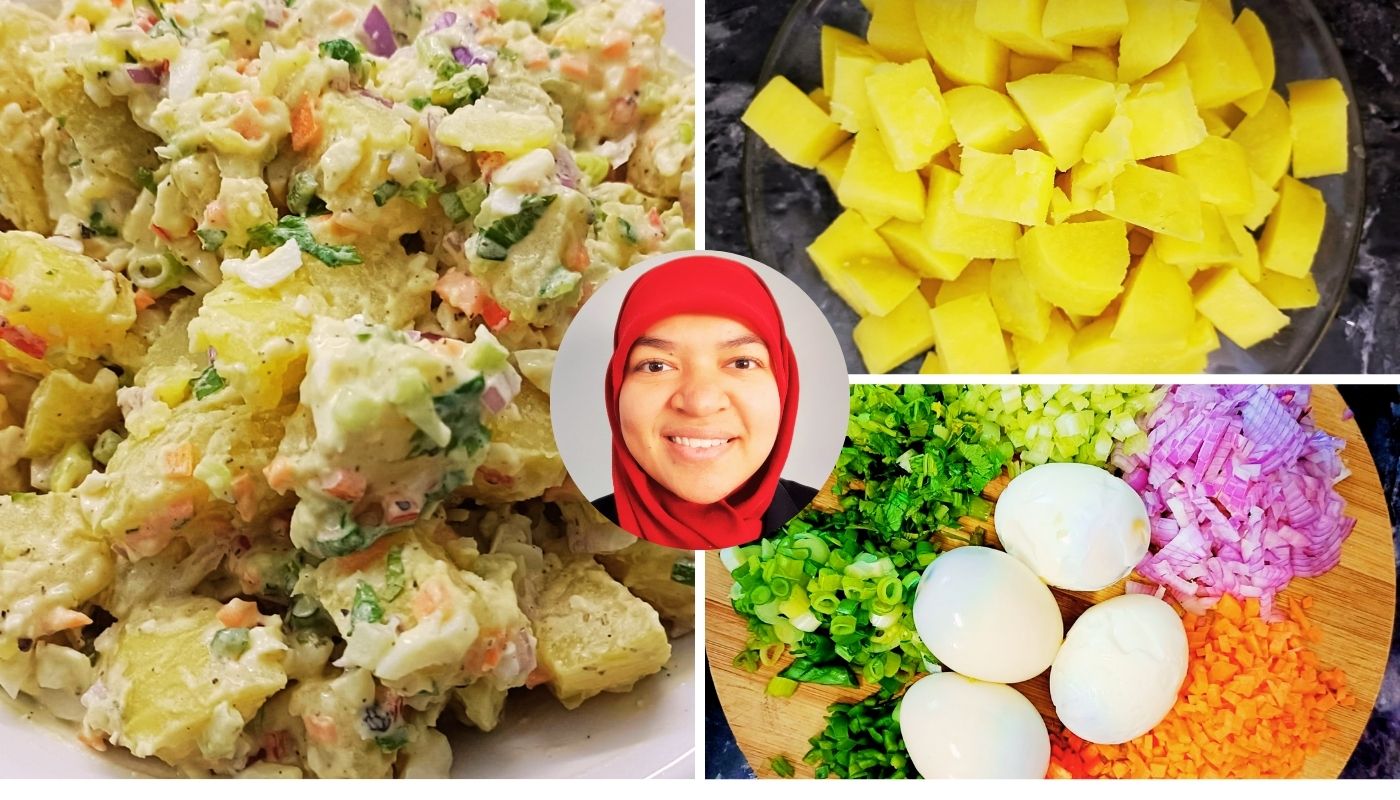 Salad Kentang Sedap Penuh Rasa Lemak Berkrim