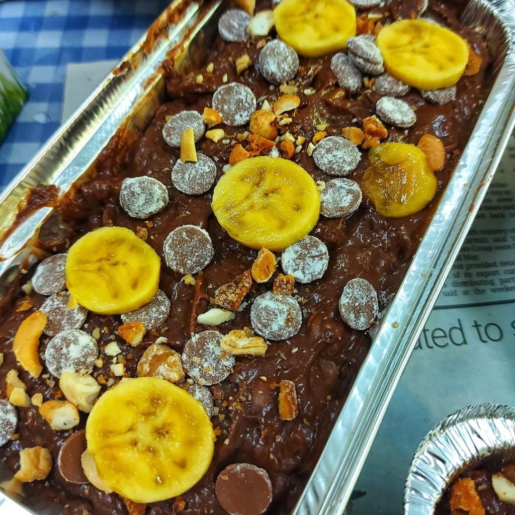Kek Pisang Coklat Kluster Kayangan. Rasa Mewah, Sedap Tak Terkata