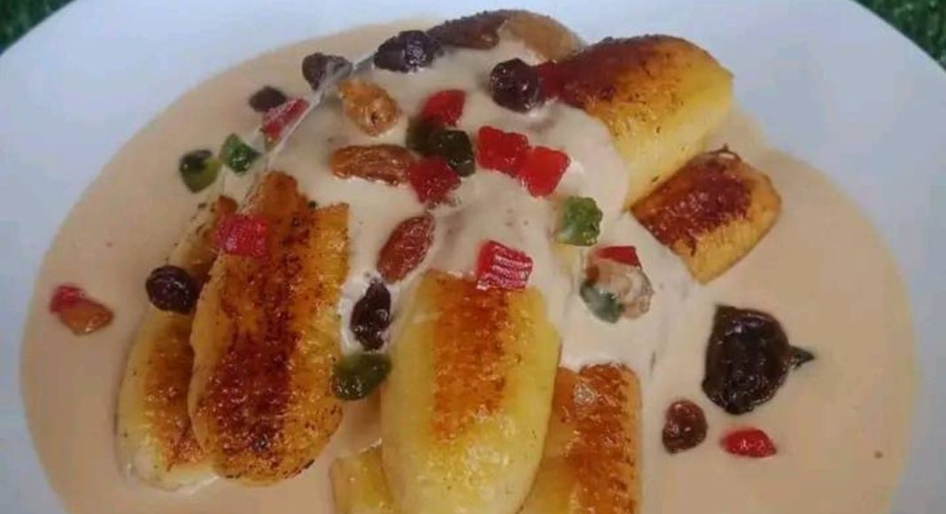 Cara Mudah Buat Jala Mas Untuk Hidangan Puding Raja.