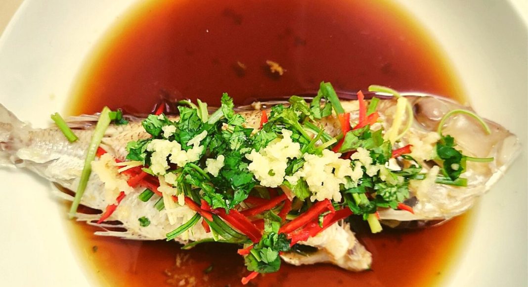 Resipi Ikan Stim Chinese Style Gerenti Sedap