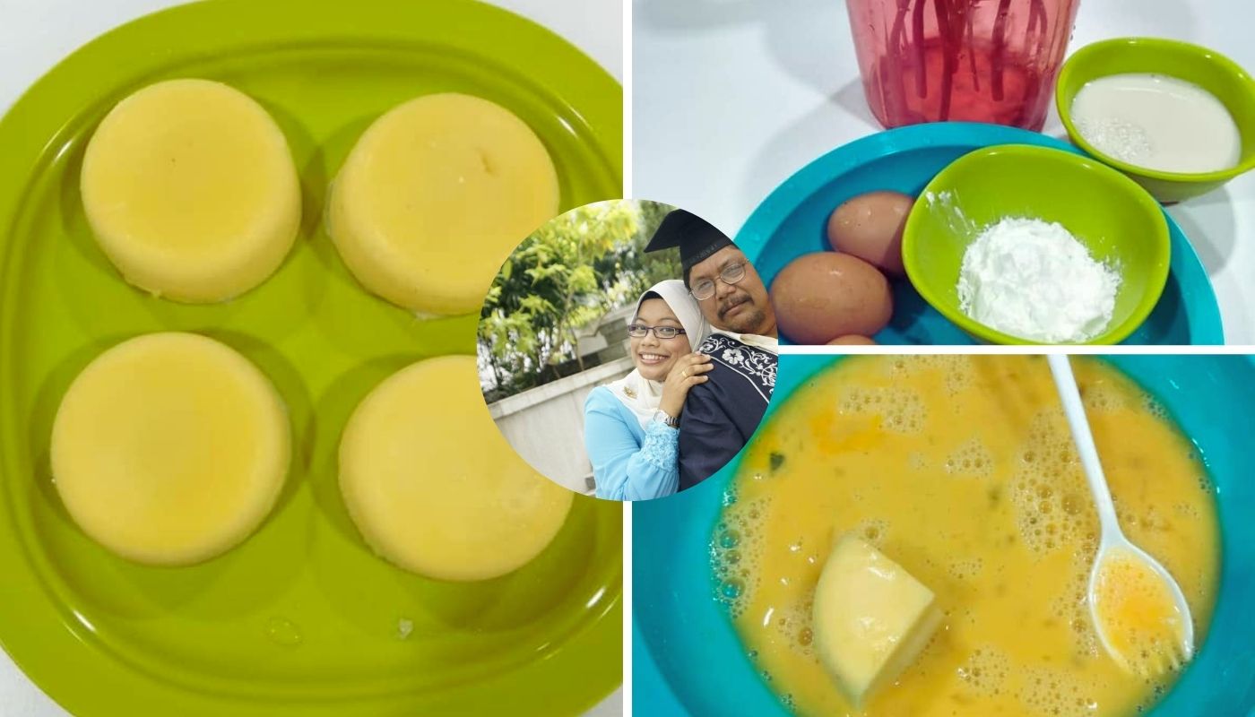 Tauhu Jepun Homemade Guna Tiga Bahan Saja