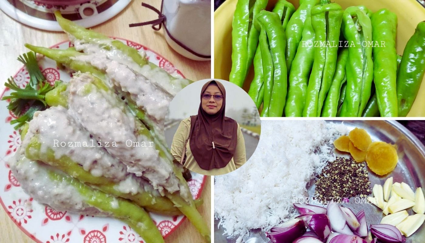 Solok Lada Frozen. Nak Makan Baru Kukus Lagi Dengan Santan