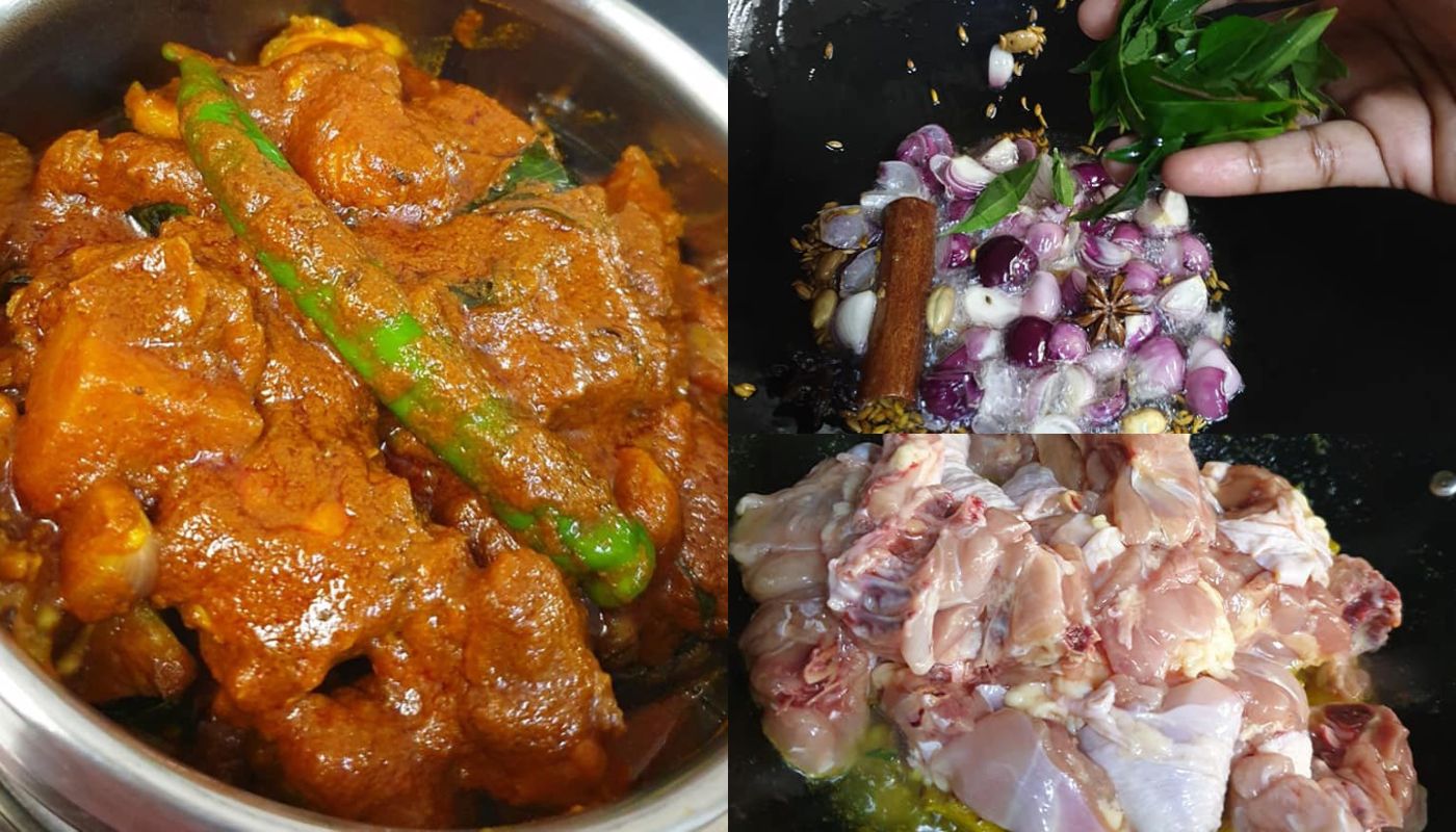 Ayam Pedas Perattal, Masakan India Penuh Aroma