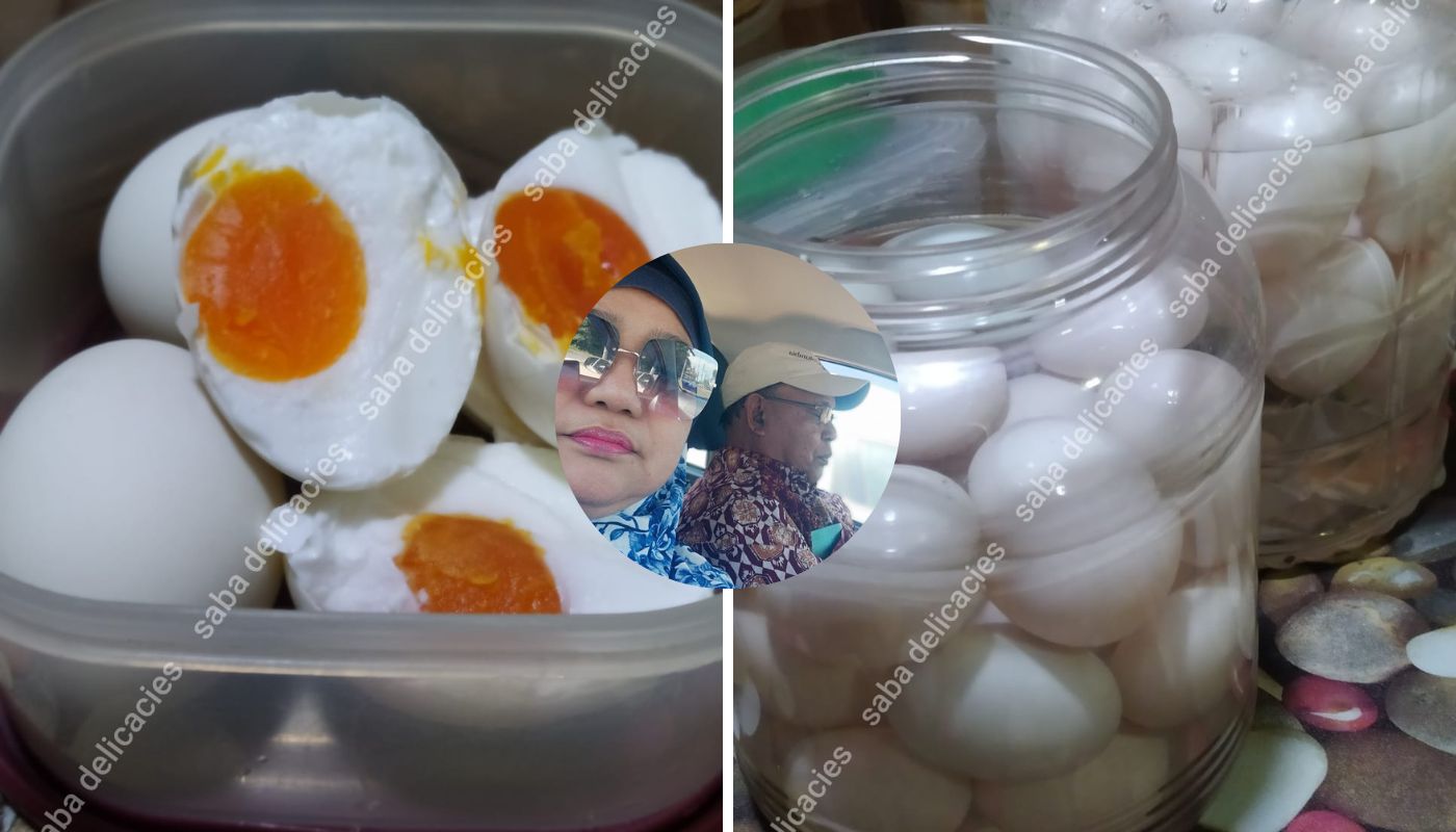 Telur Masin Homemade, Buat Sendiri Lagi Puas Hati