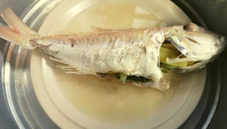 Resipi Ikan Stim Chinese Style Gerenti Sedap
