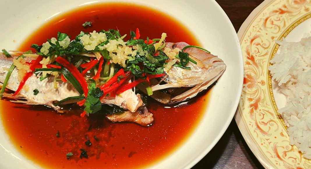 Resipi Ikan Stim Chinese Style Gerenti Sedap
