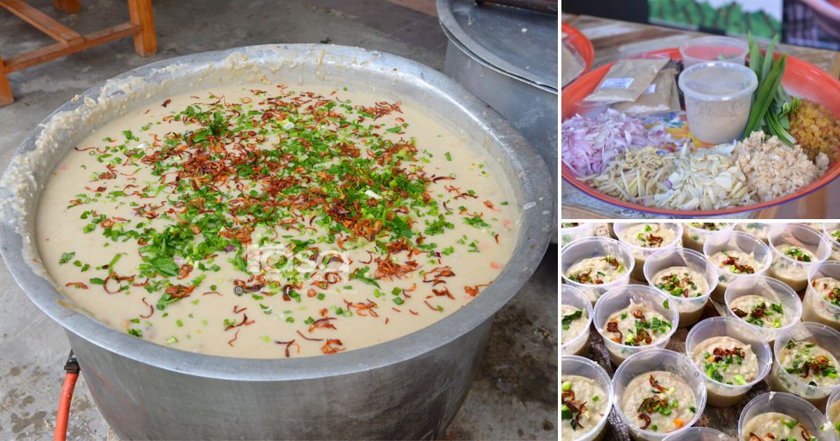 6000 pek, 10 Jenis Bubur Lambuk Popular Bakal Diedar Sempena Program ...