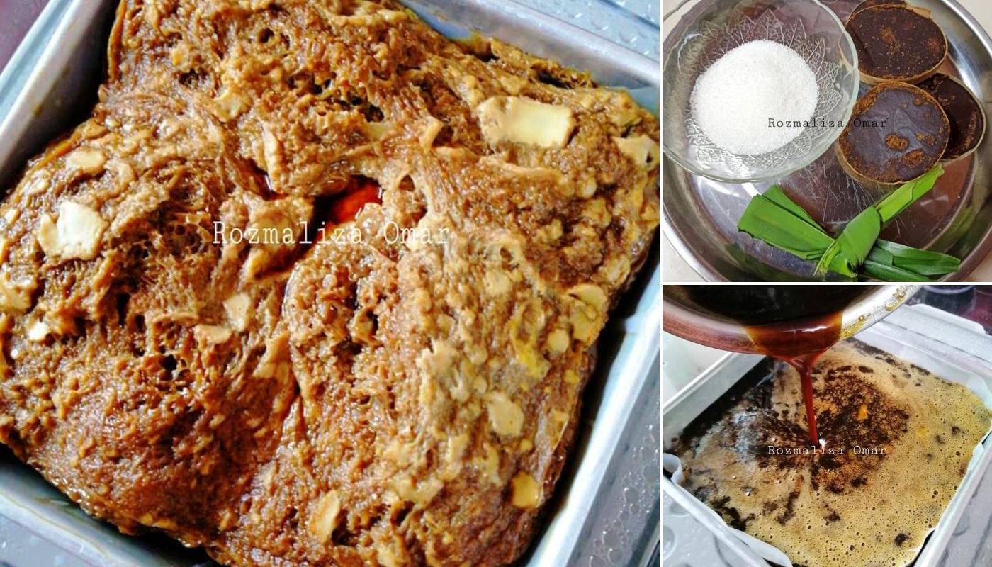 Resipi Mudah Kuih Pulut Sekaya Sedap, Tak Guna Banyak Bahan