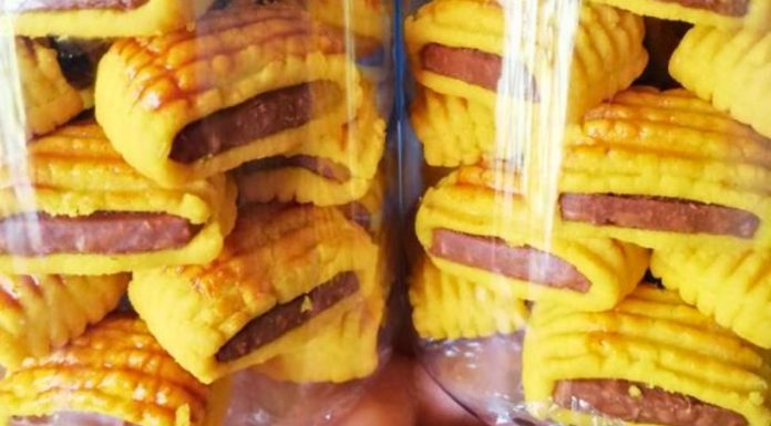 Resipi Tart Melting Cadbury. Biskut Raya Sedap, Mudah Buat