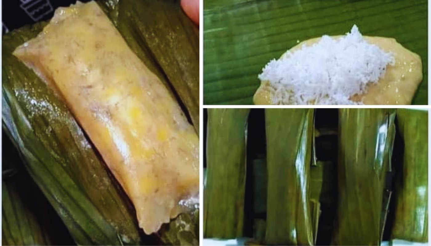 Lepat Pisang Inti Kelapa Mudah Je Cara Buatnya