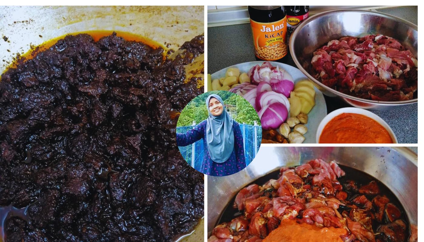 Daging Masak Hitam Ala Kenduri, Perap Daging Dua Jam Baru Sedap Terangkat