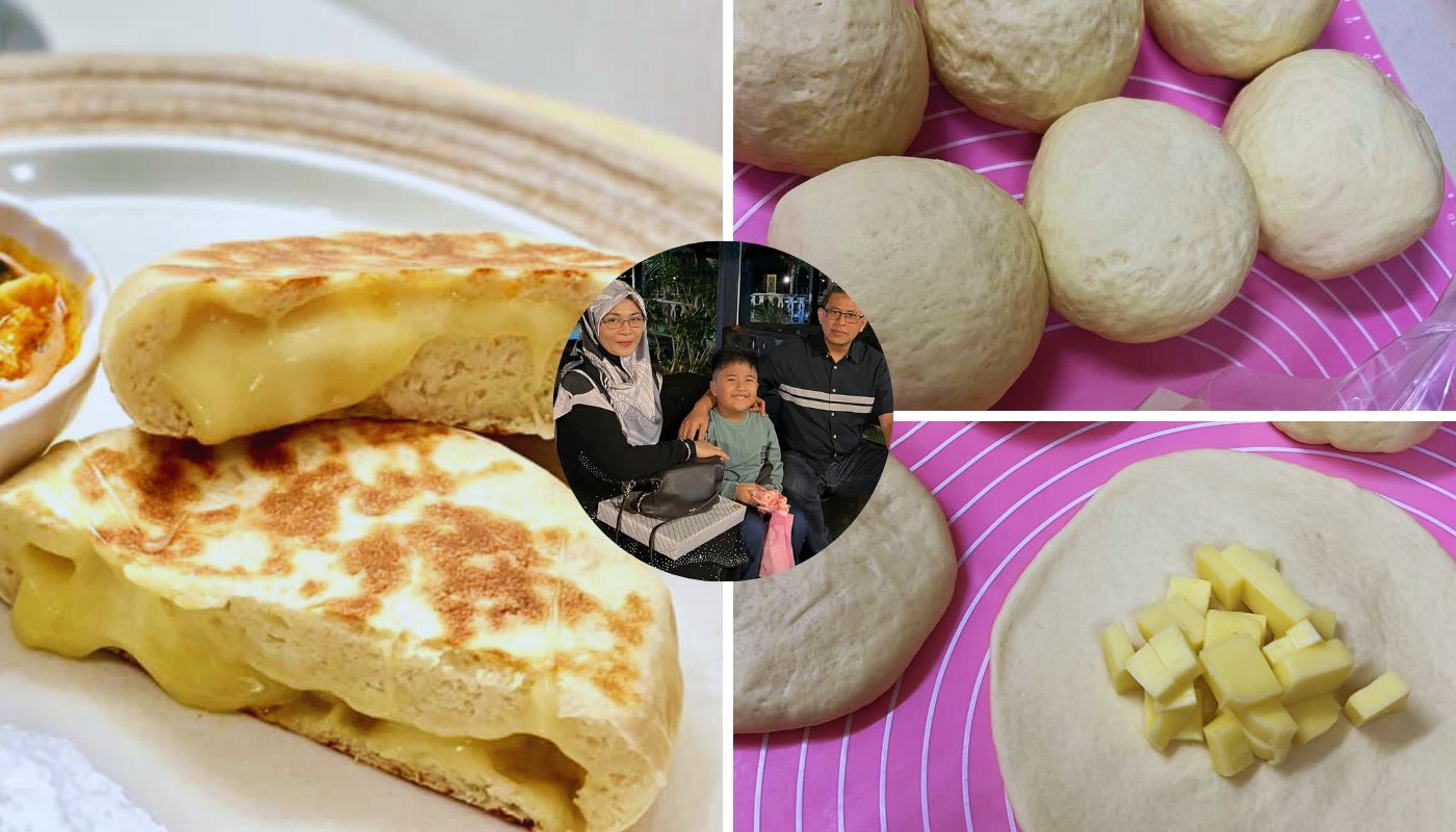 Roti Nan Cheese Leleh Homemade, Sedapnya Setaraf Restoran