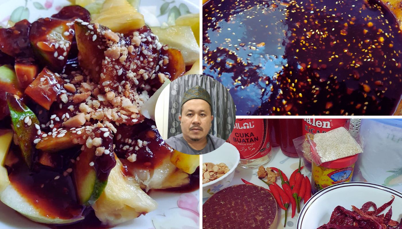 Kuah Rojak Buah Terengganu Sedap Makan Lepas Tarawih