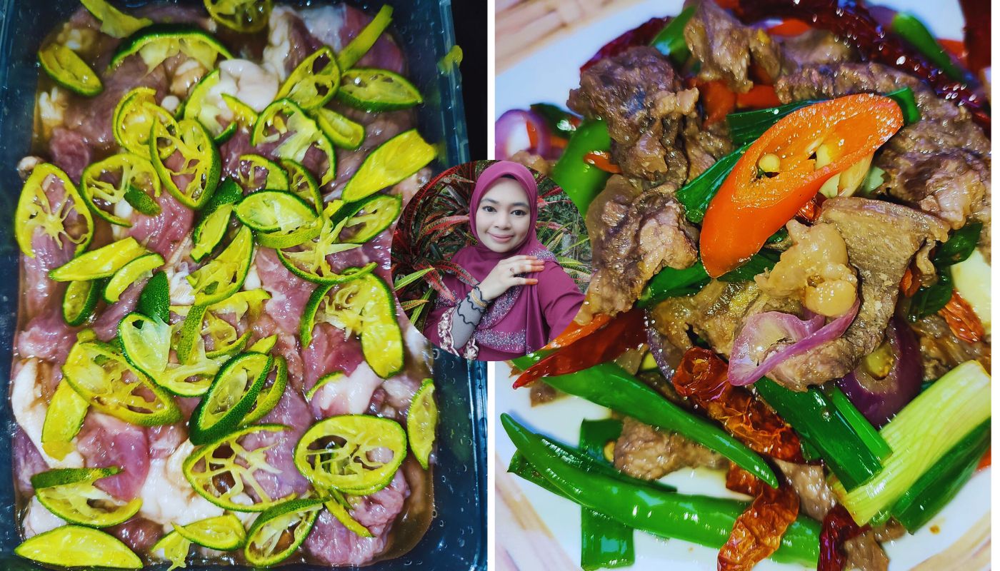 Jeruk Daging Guna Dua Bahan Je, Sesuai Dimakan Waktu Sahur