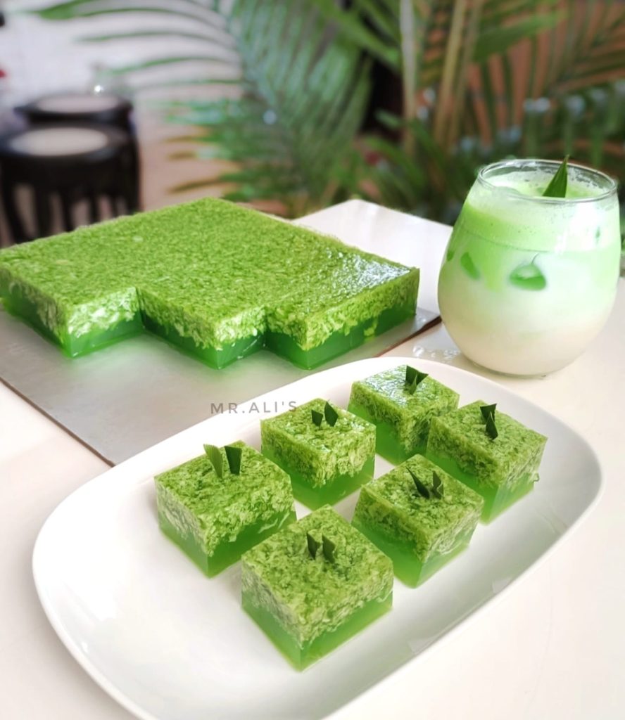 Cara Buat Agar Agar Pandan Santan Berlapis Paling Mudah & Dijamin Menjadi