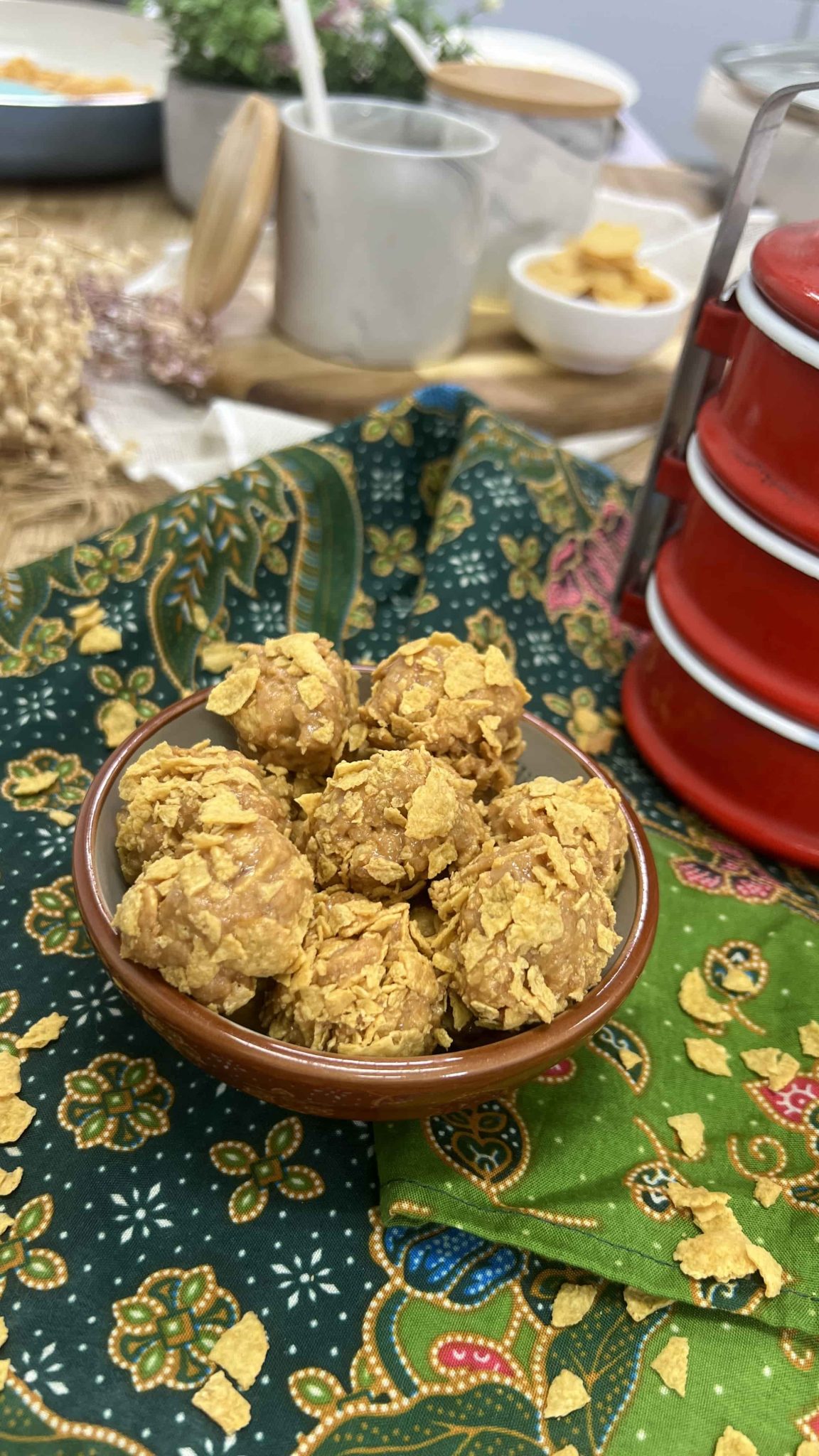 Resipi German Cookies. Biskut Raya Paling Mudah, Guna 5 Bahan Je.