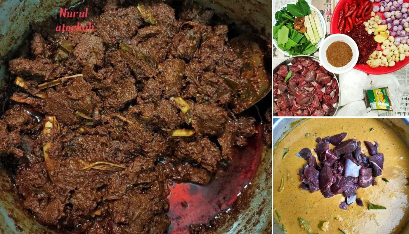 Resipi Rendang Padang Asli Indonesia, Sedap & Sesuai Masak Untuk Raya