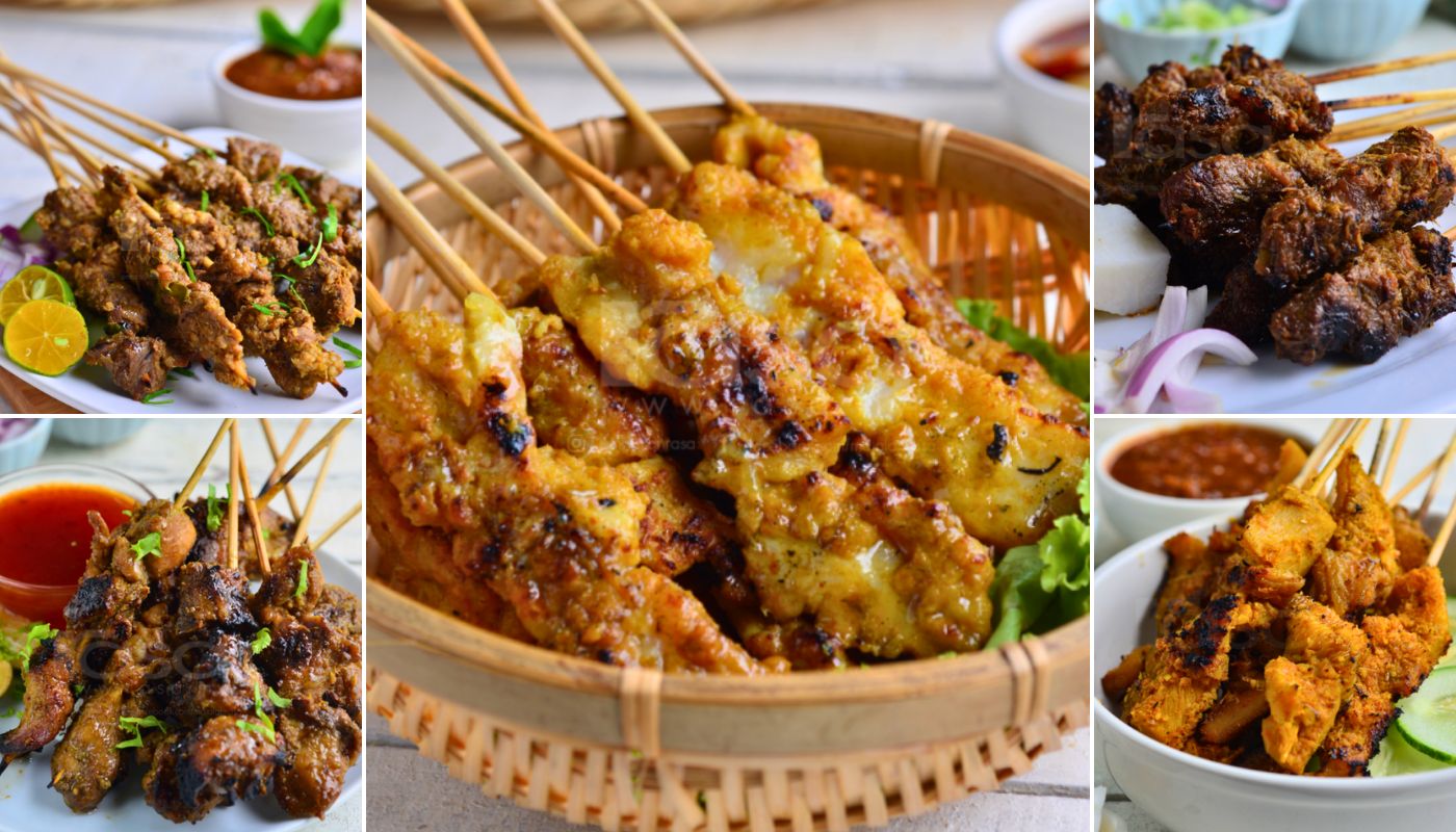 Koleksi Resipi Aneka Sate Sedap Untuk Hidangan Tetamu Di Hari Raya