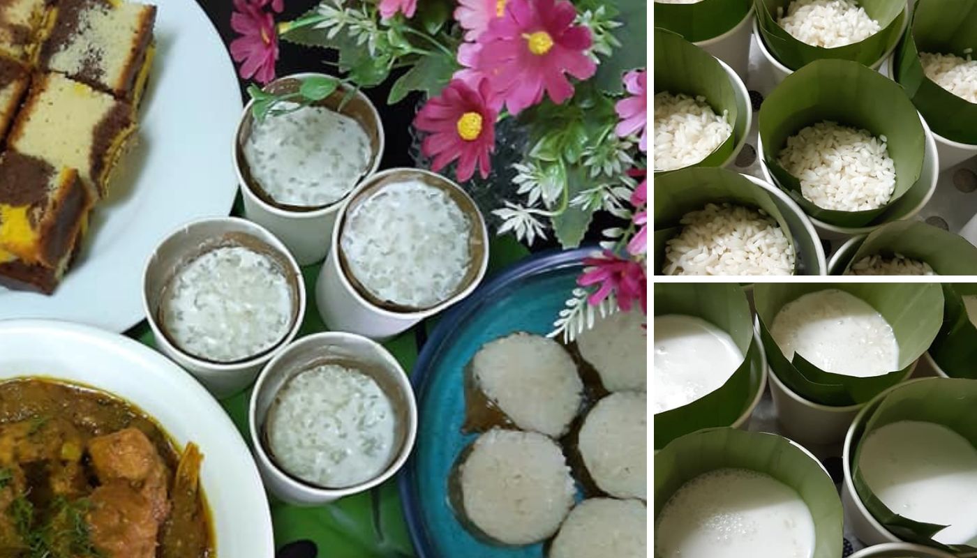 Buat Lemang Dalam Cawan Kertas, Cara Mudah Lagi Menjimatkan