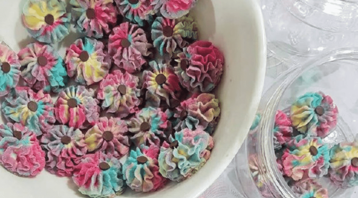 Biskut Semperit Susu Paling Mudah. Hanya Guna 4 Bahan.