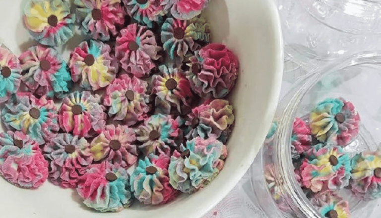 Biskut Semperit Susu Paling Mudah. Hanya Guna 4 Bahan.