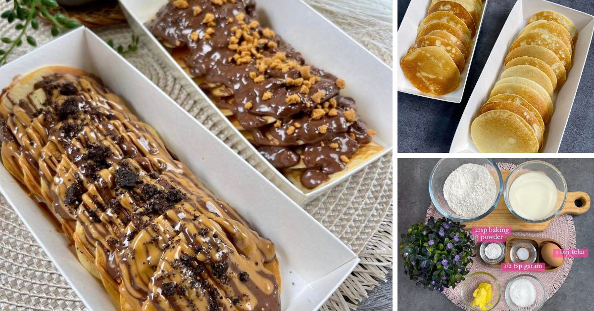 Resipi Pancake Comel Untuk Anak-anak. Makan Panas Atau Sejuk Tetap Lembut