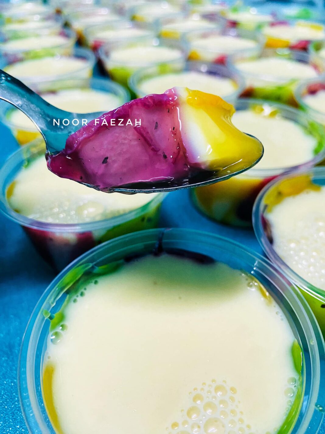 Resipi Puding Tutti Fruity Viral, Sedap & Mudah Je Nak Buat