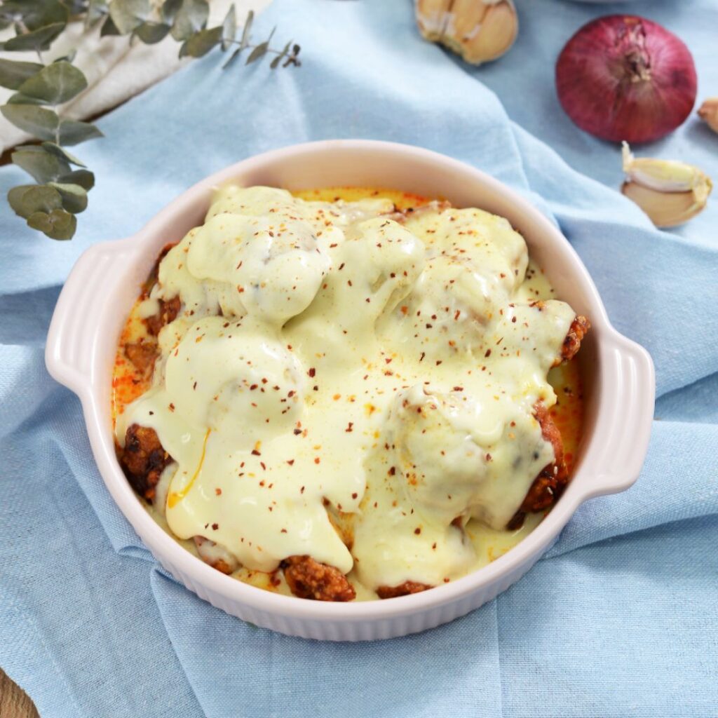 Resipi Mashed Potato Dengan Crab Meat Berkeju & Ayam Goreng Cheese ...