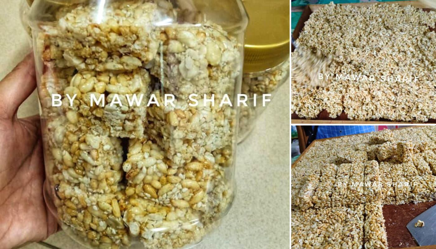 Cara Buat Kuih Bepang Tradisional Yang Sedap & Dijamin Menjadi