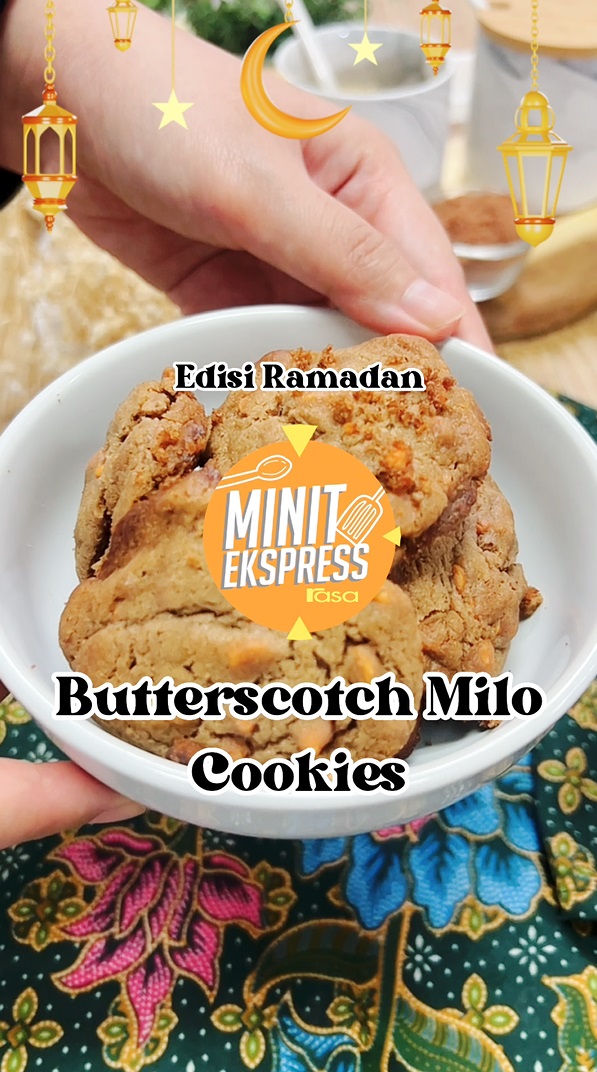 Butterscotch Milo Cookies