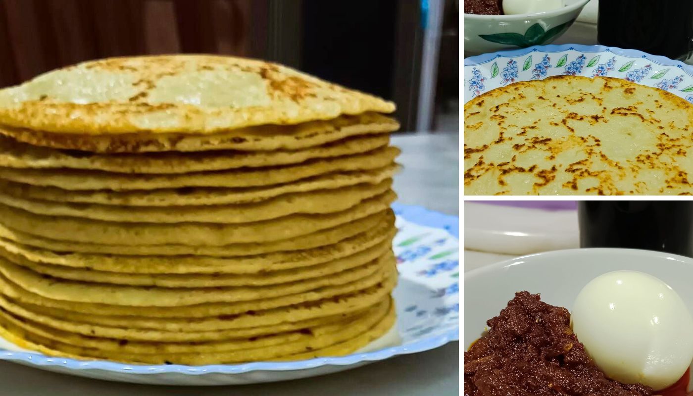 Lempeng Kelapa Cicah Sambal Bilis, Menu Sarapan Gamit Kenangan