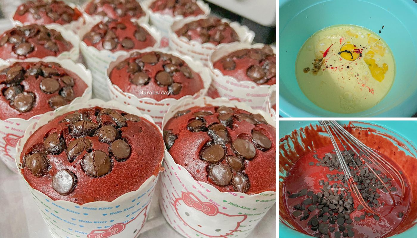Red Velvet Muffin, Idea Pemanis Mulut Untuk Acara Jamuan